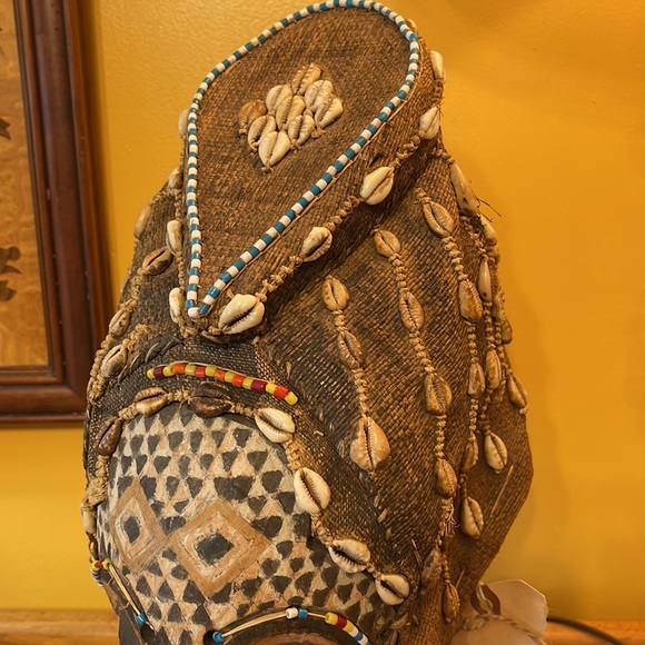 Vintage | Art | Vintage 94s Bantu Tribal Mask Vintage Hooded West ...